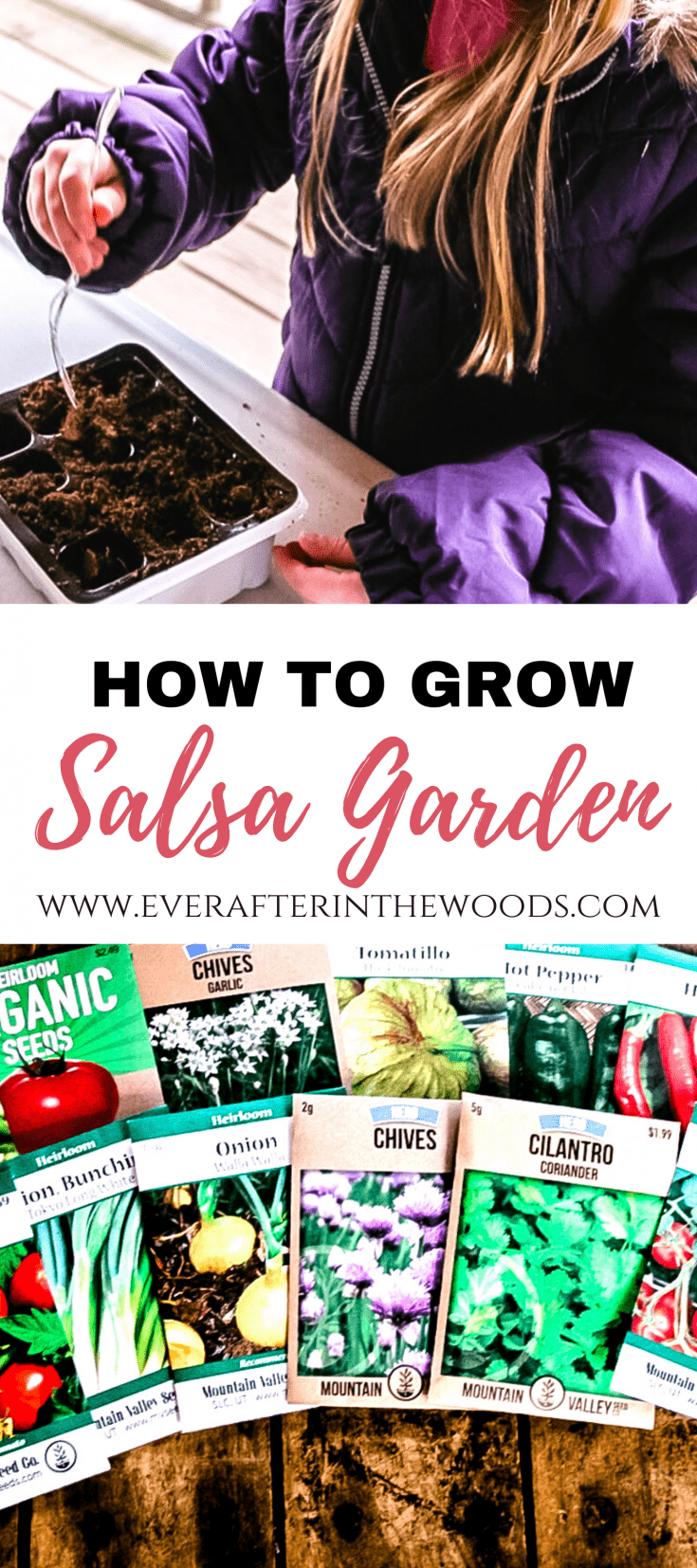 How to Plant a Salsa Garden - Ever After in the Woods