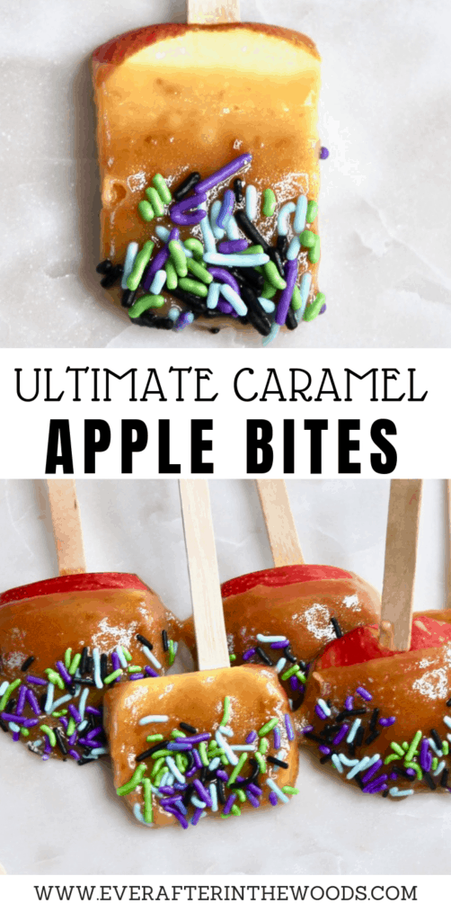 The Best Caramel Apple Bites Recipe - Ever After in the Woods